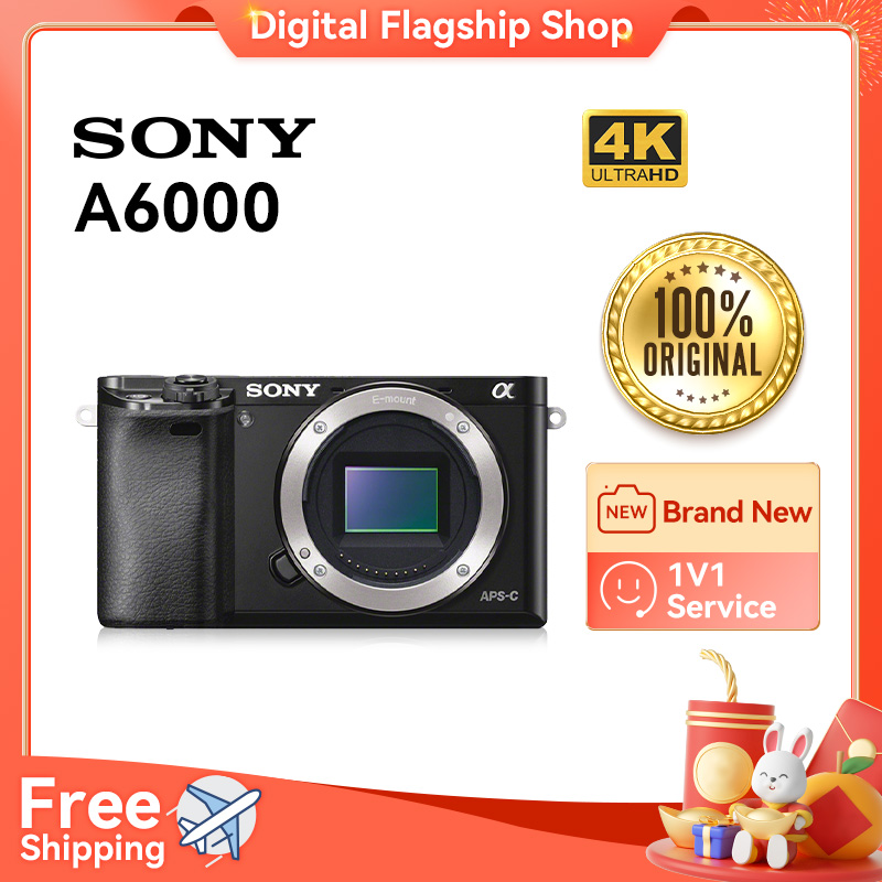 ใหม่ Sony Alpha a6000 Mirrorless กล้องดิจิตอลร่างกาย Sony a6000 กล้อง ...