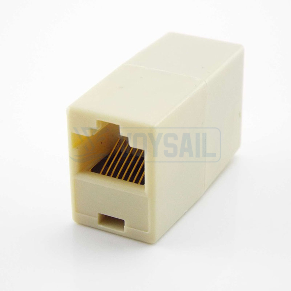 Rj45 Plastic Connector Coupler Cat7/ Cat6/ Cat5e Lan Ethernet Cable ...