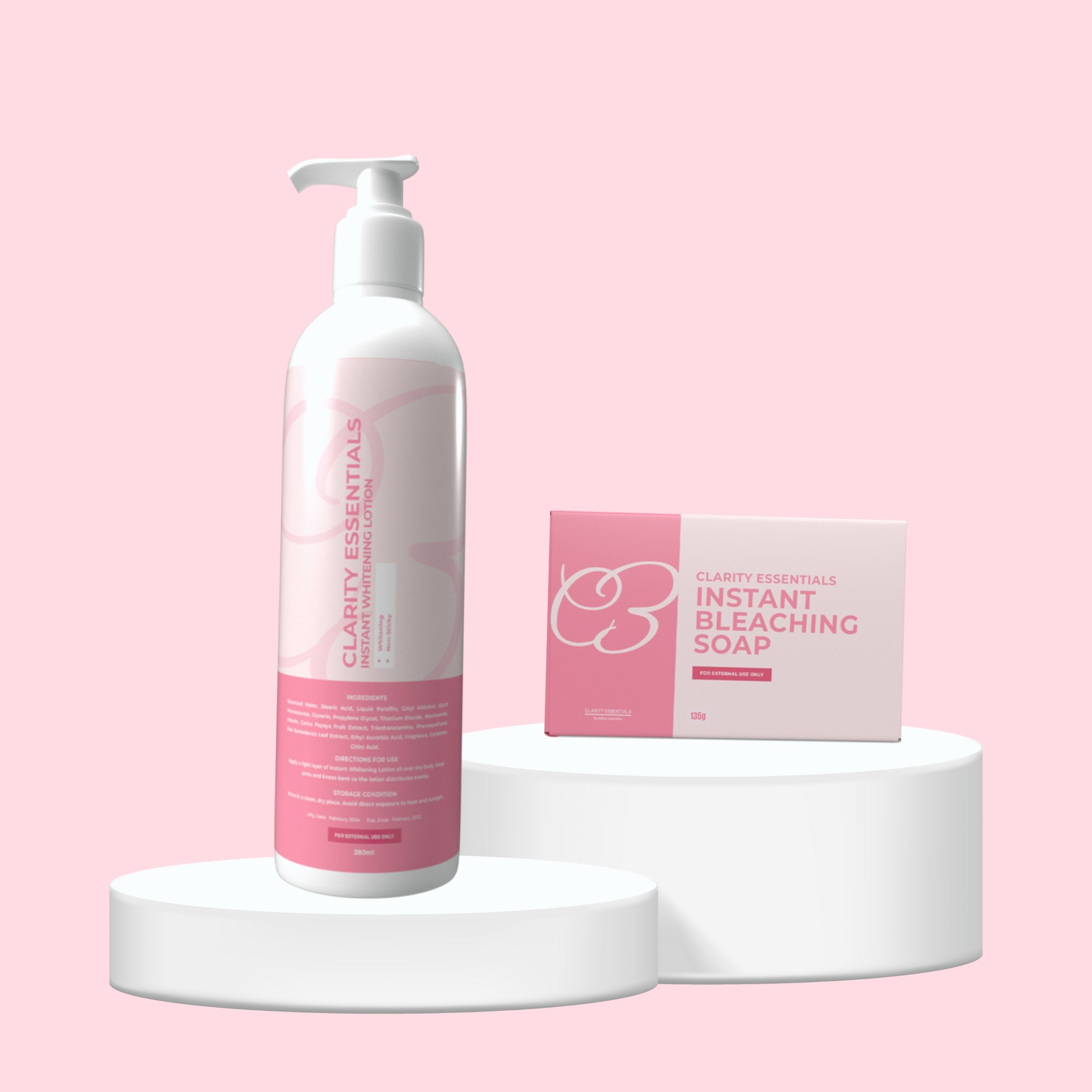 BODY WHITENING SET | Instant whitening lotion and Bleaching Soap ...