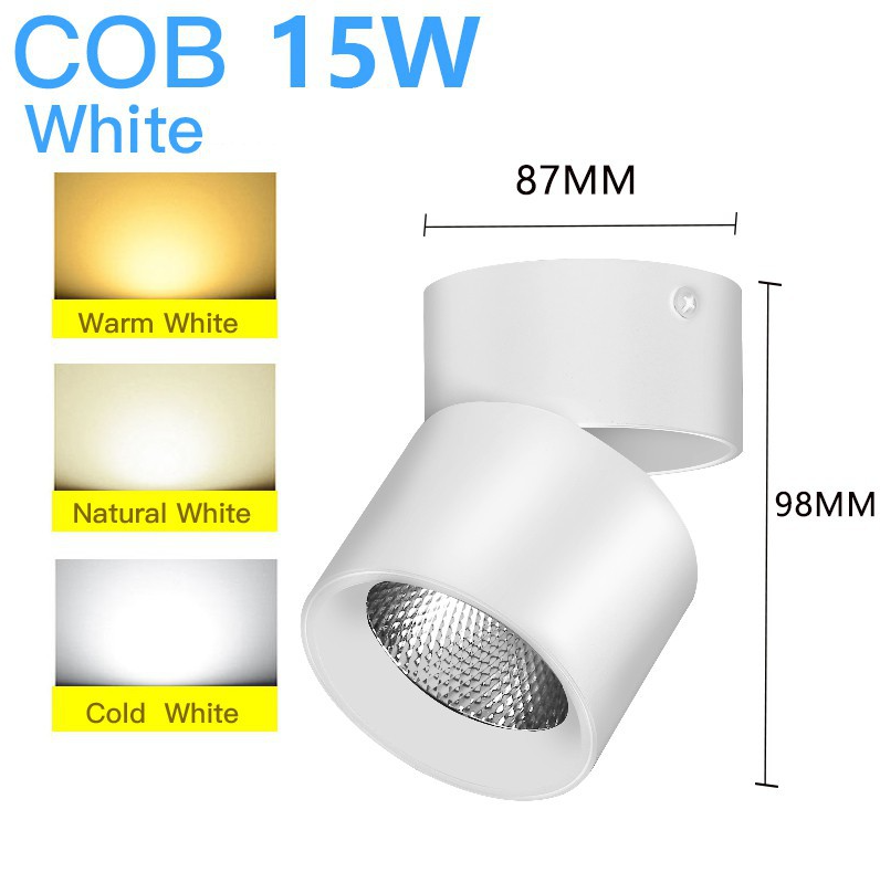 【Randi】Modern spot light center LED downlight foldable spotlight ...