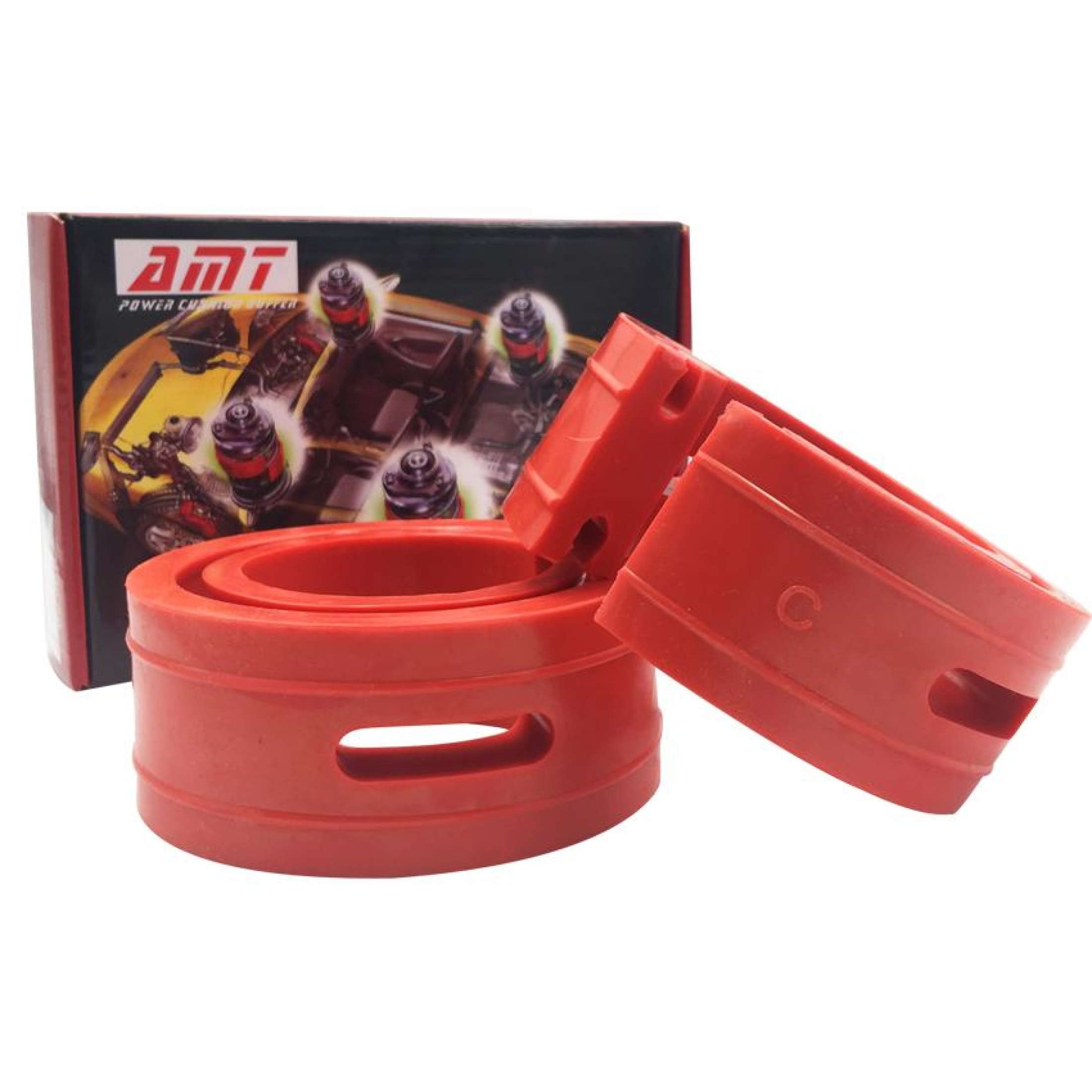 UOJO AMT POWER CUSHION BUFFER COIL SPRING RUBBER DAMPER SIZE D - RED ...