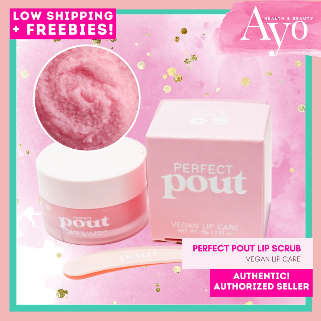 Lip Scrub Perfect Pout Ph Whipped Vegan Lip Scrub 15g x AYO Beauty ...