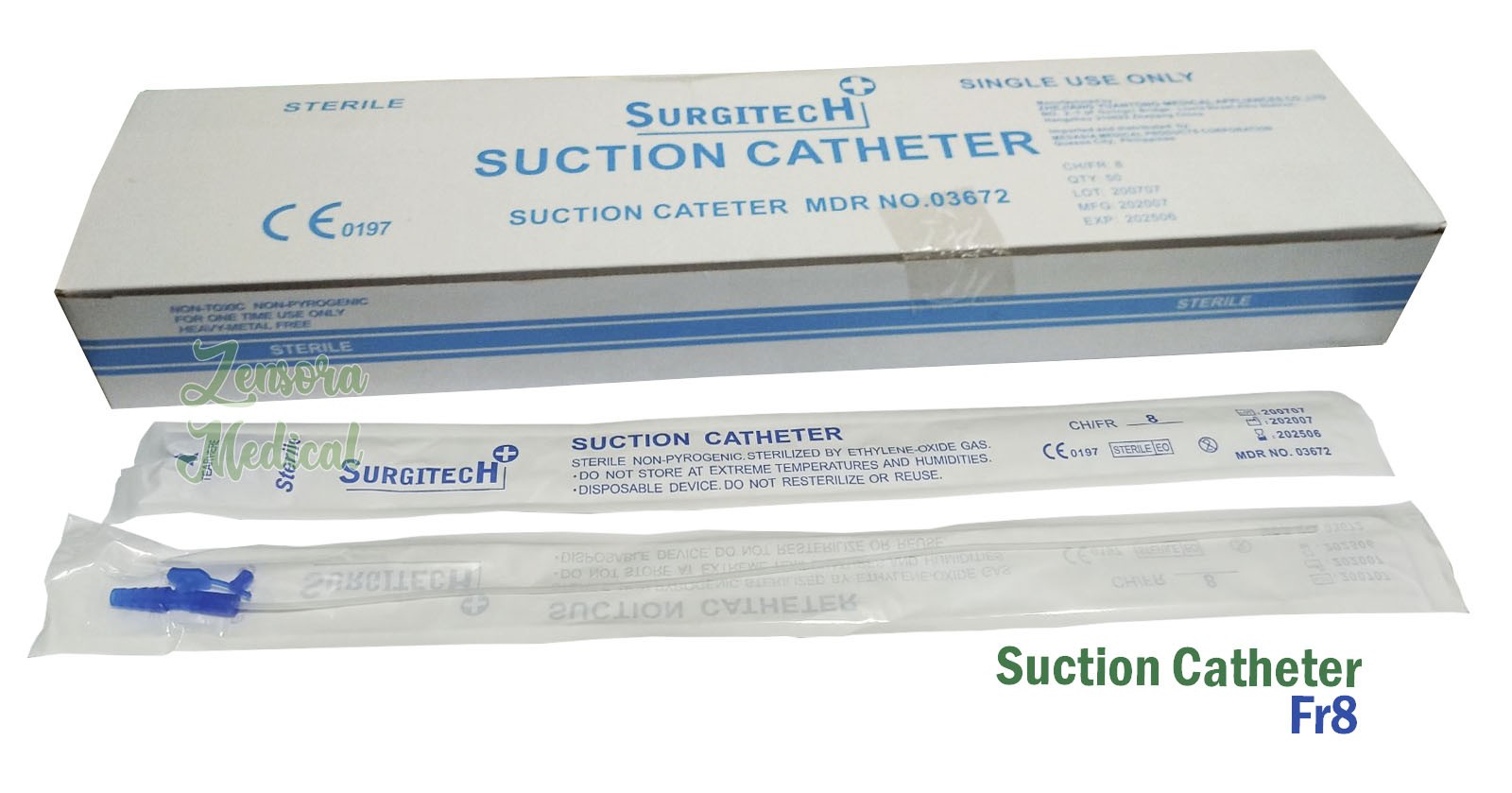 SURGITECH Suction Catheter FR8 (50 pcs/box) | Lazada PH