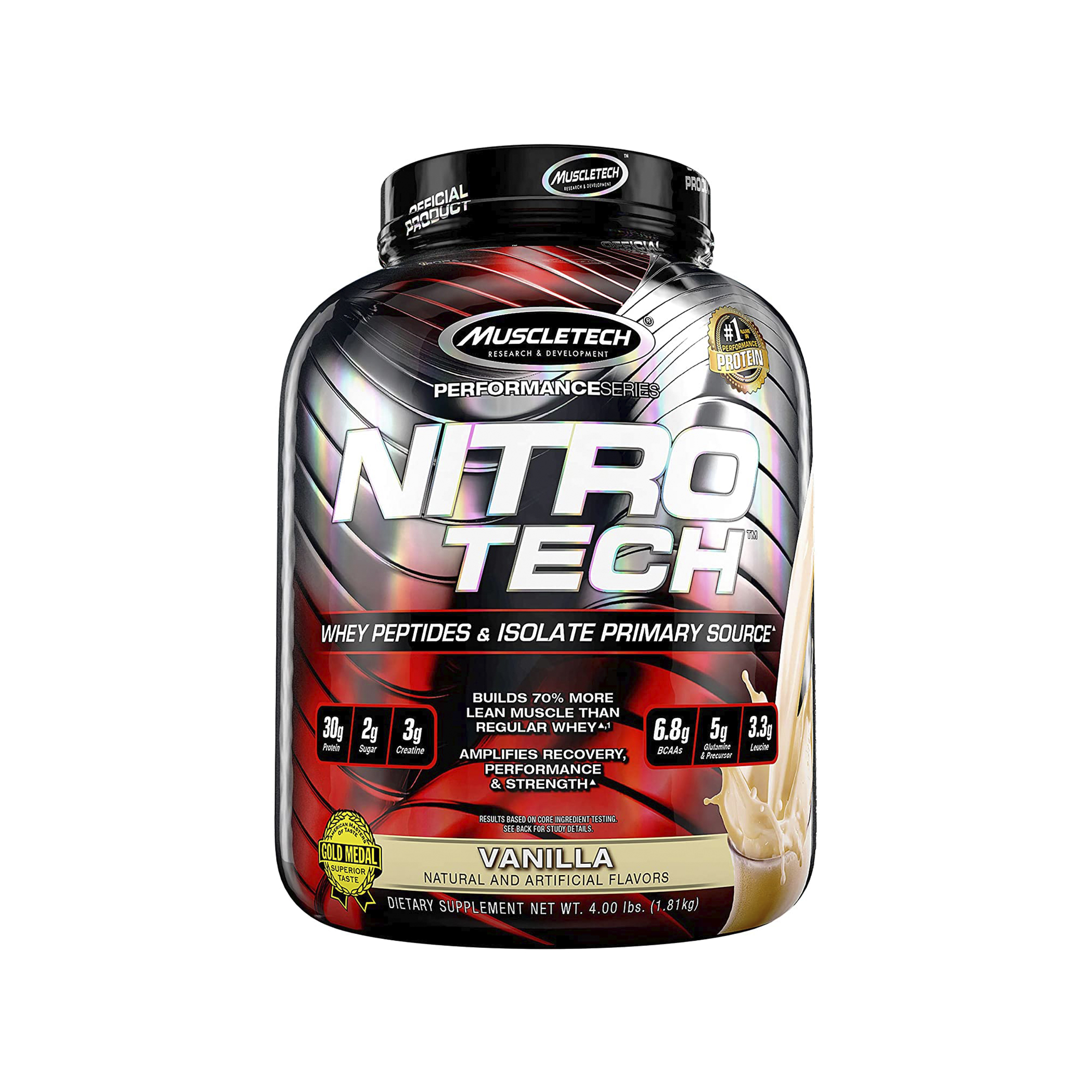 Muscletech Nitrotech Whey Isolate 4LBS. (Sealed) FREE Shaker - Tipid ...