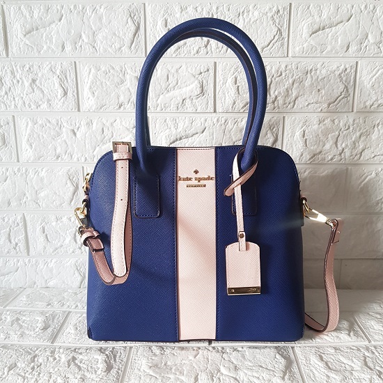 K.A.T.E S.P.A.D.ENew York Cameron Street Racing Stripe Margot Satchel ...