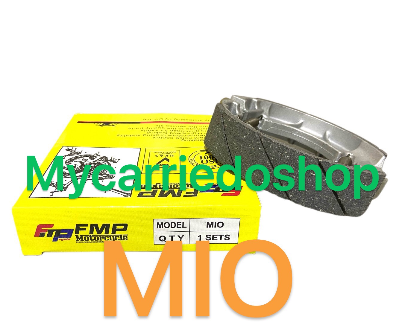 1 set brake shoes motorcycle yamaha MIO SPORTY / M3 / MIO SOUL I 125 ...