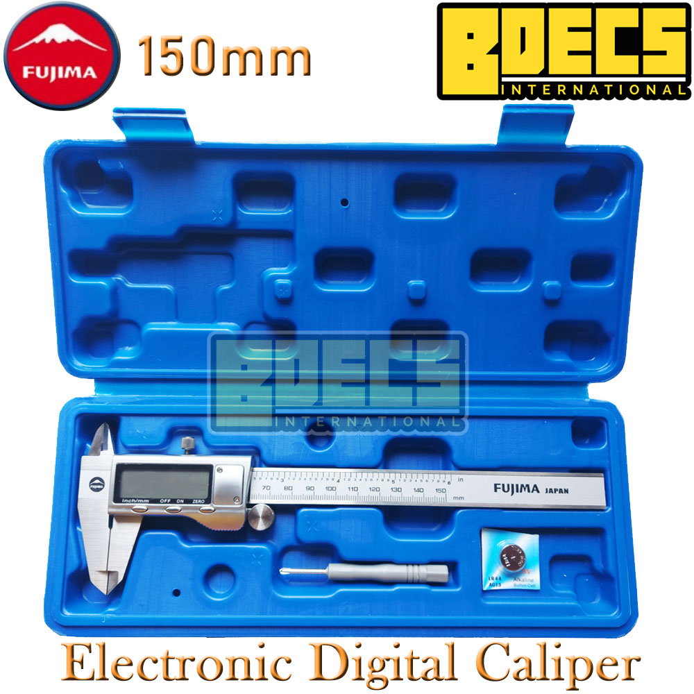 Fujima Electronic Digital Caliper 150mm (FT-DC150) BDECS | Lazada PH