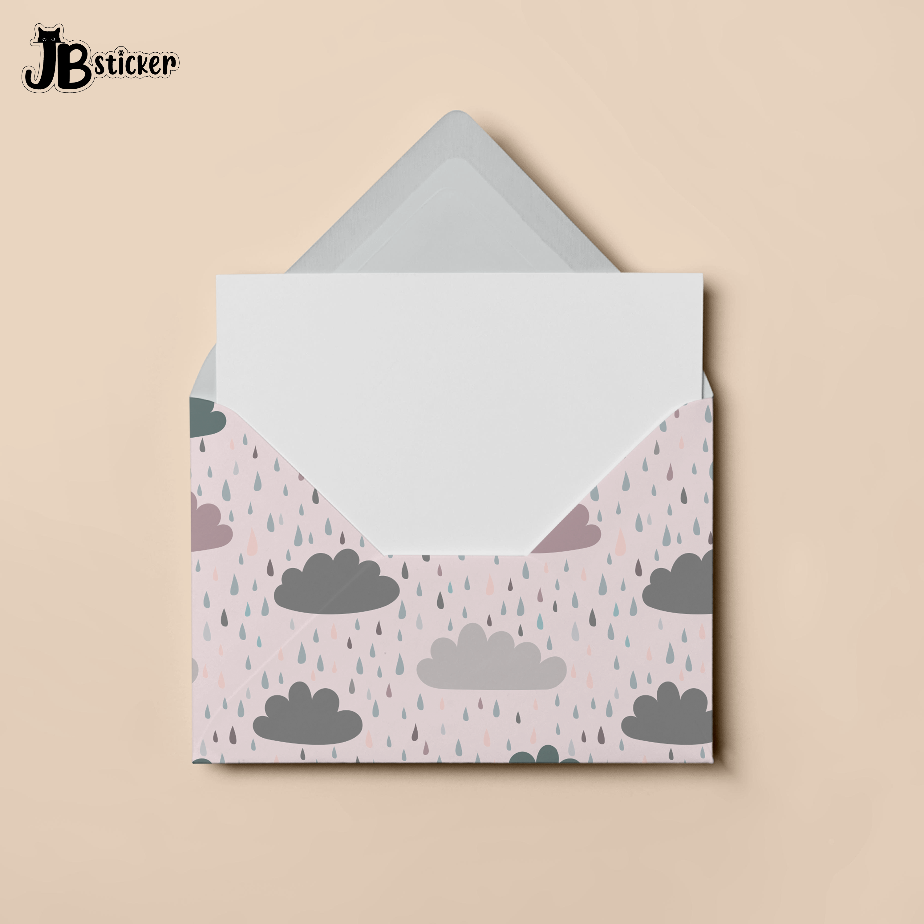 Cloud Mini Envelope 3x4.5 inch, Toploader Envelope, Card Envelope, Gift ...