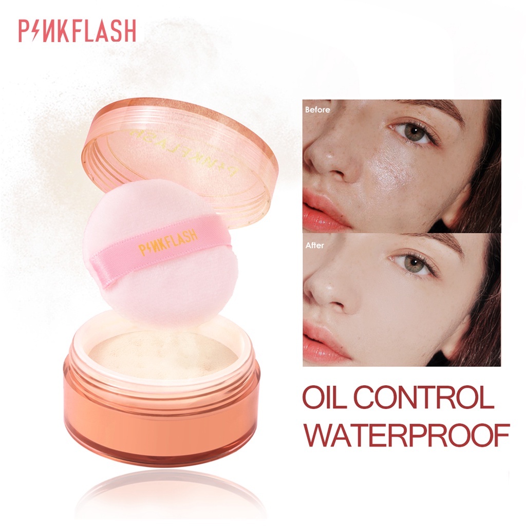 PINKFLASH OhMySelf Loose Setting Powder Oil Control Matte Translucent ...