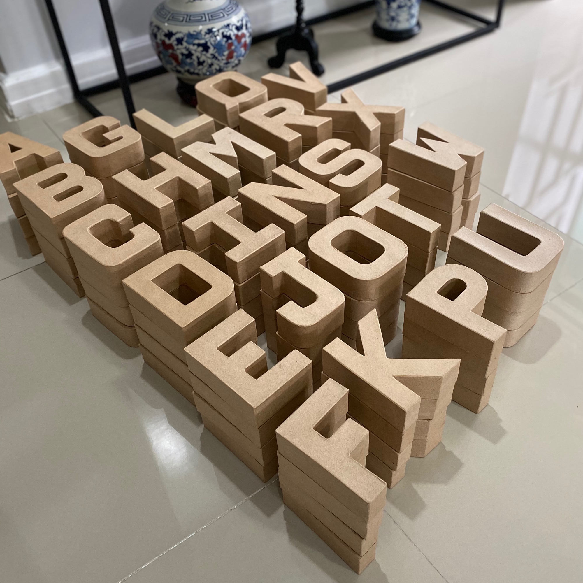 Letter Standee Paper Mache 5 Inches Lazada PH