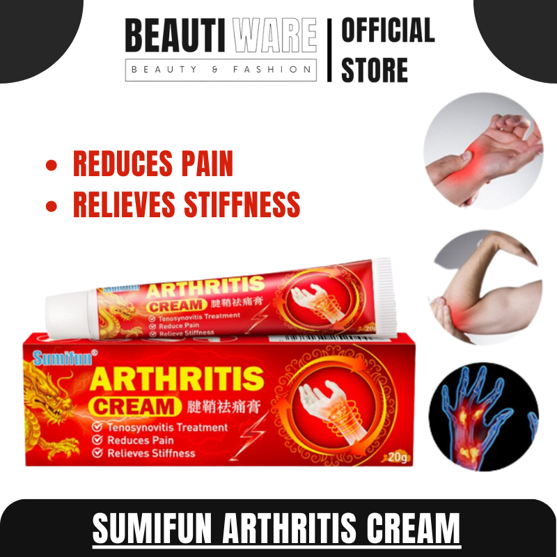 100% Original 20g Sumifun Arthritis Cream For Hand Wrist Thumb Finger ...
