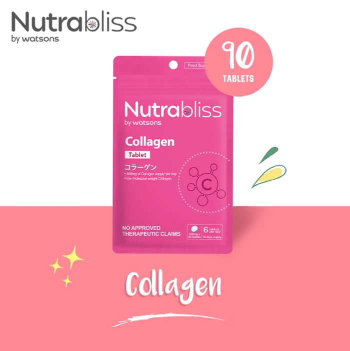 NUTRABLISS WS Collagen Food Supplement 90 Tablets (1 Pack) | Lazada PH
