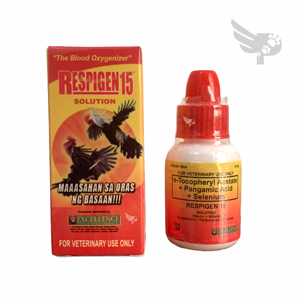 Respigen 15 Drops 5ml - Excellence - Rooster, Fighting Cocks, Gamefowls ...