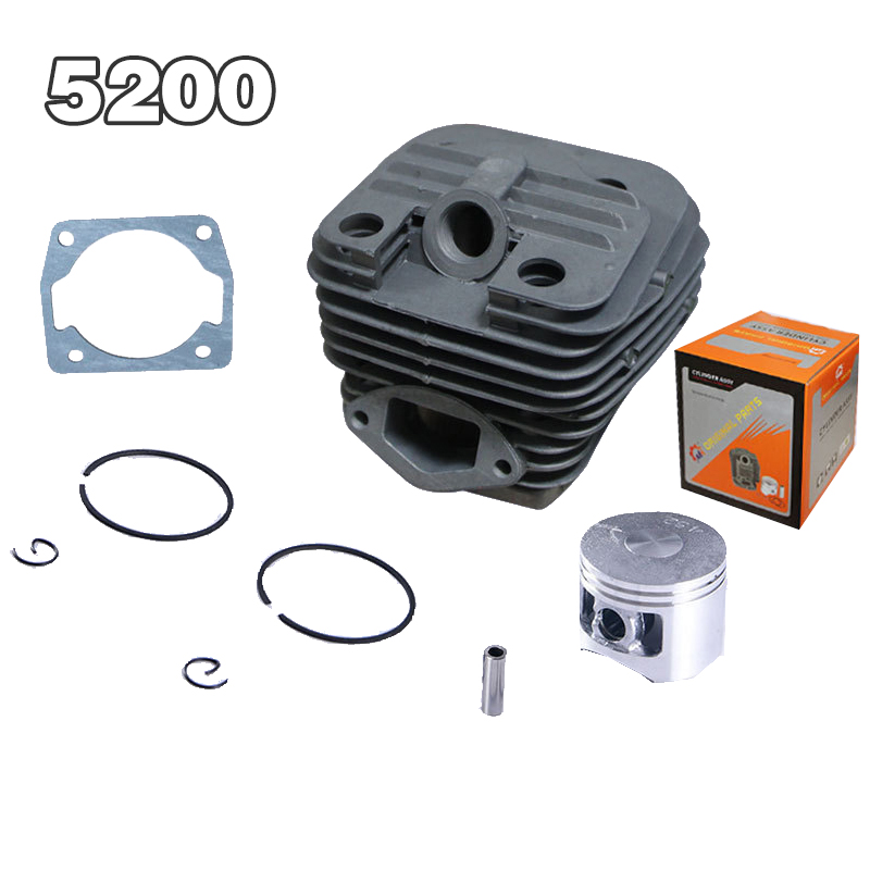 Chainsaw Cylinder and Piston Set for 52/58Cc 5200 5800 Chainsaw ...