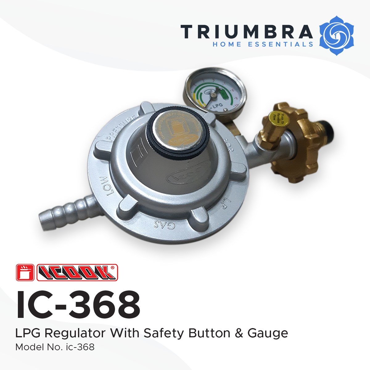 iCook Gas Autosafety Controller with Safety Button [IC-368] | Lazada PH