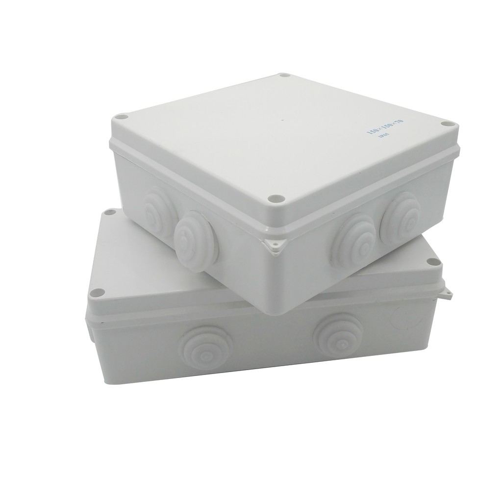IP65 waterproof plastic junction box ABS PVC box 100x100x70mm | Lazada PH