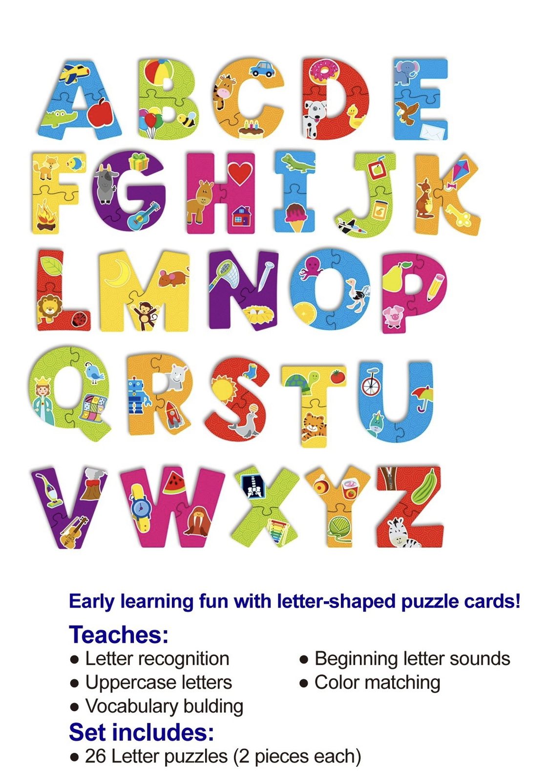 (Whiz Games) Alphabet ABC Large Floor Puzzles | Lazada PH