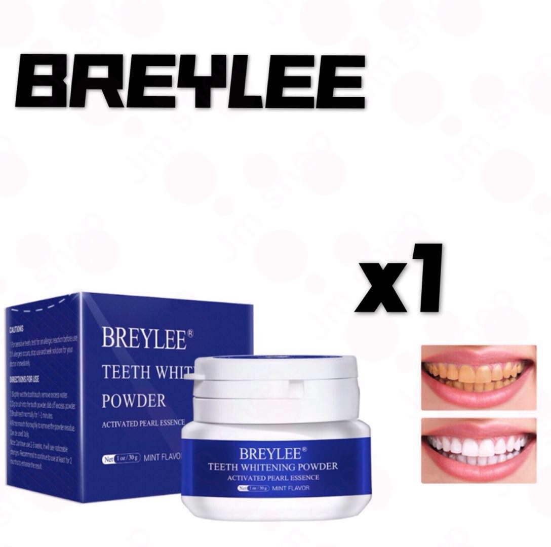 (1pcs) BREYLEE teeth whithening Powder Teeth Cleaning Oral Hygiene ...