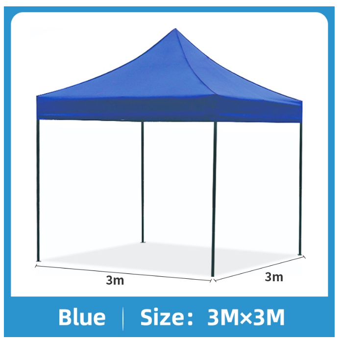 HEAVY DUTY Tent 3x3M Foldable Retractable Tent water proof coating ...