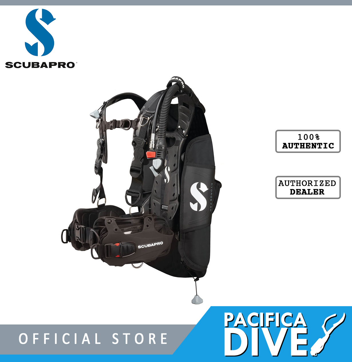 SCUBAPRO, Hydros Pro BCD For Men, Black | Lazada PH