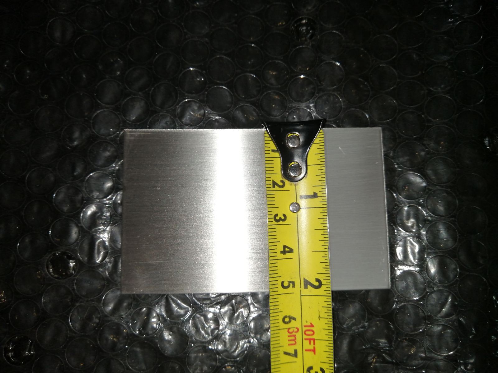Stainless Steel Sheet 1.2mm thick, 50mm x 80mm; 100mm x 100mm; 154mm xc ...