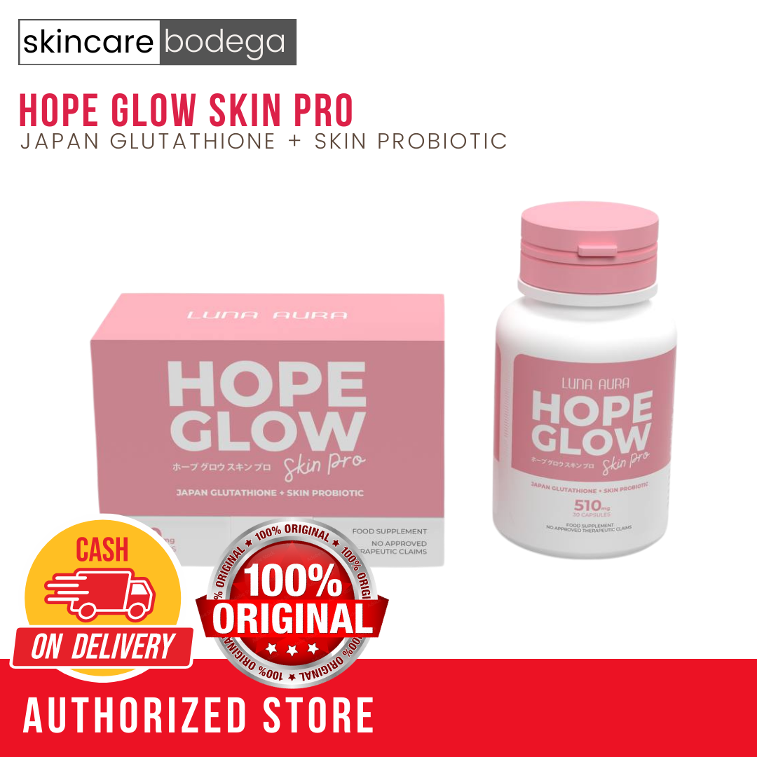 ONHAND HOPE GLOW SKIN PRO Glutathione+Probiotic LUNA AURA | Lazada PH