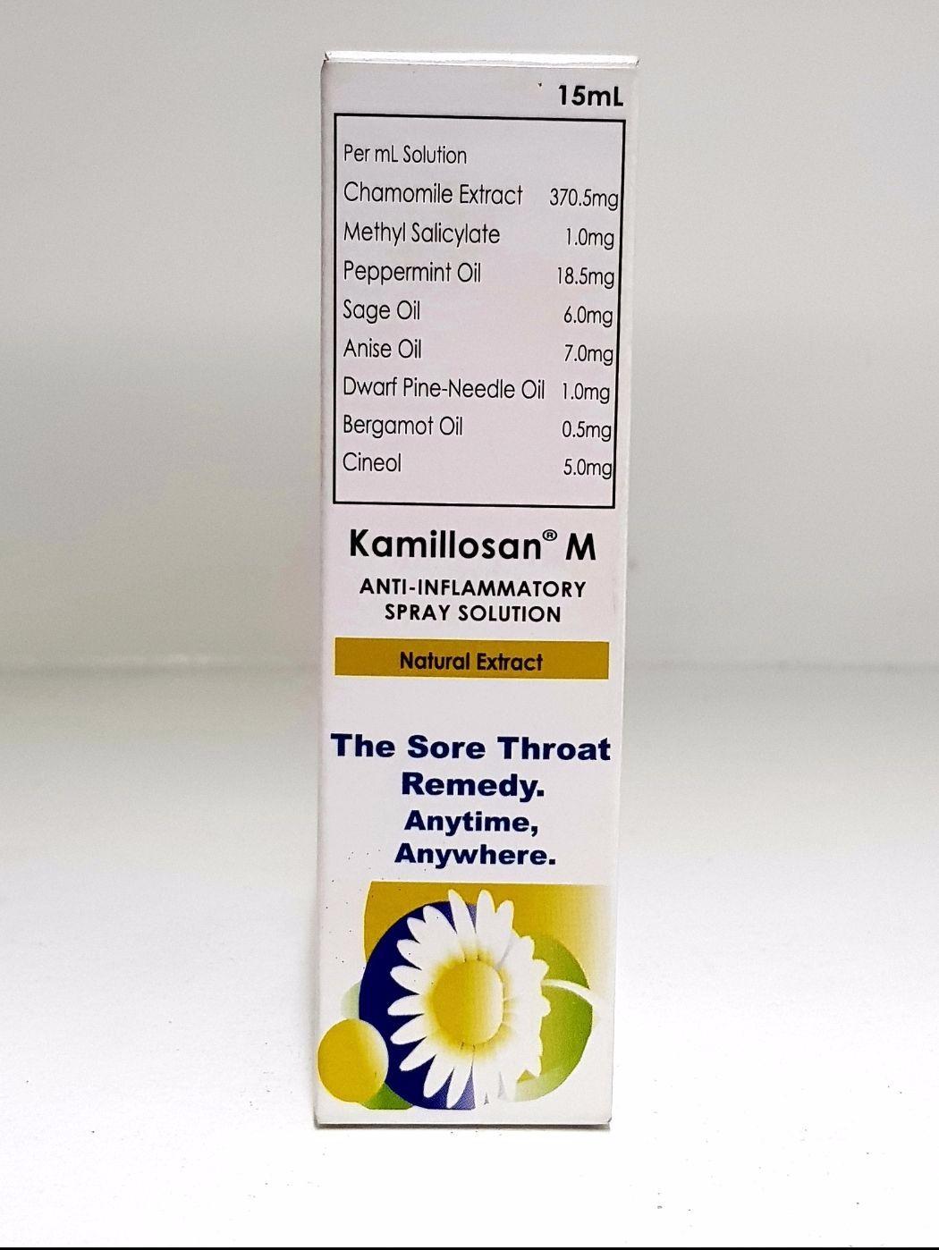 Kamillosan Throat Spray (15 ml) | Lazada PH