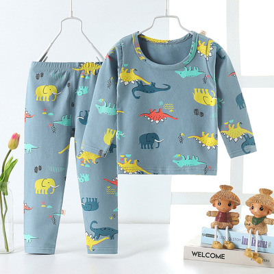 BWM Cotton Spandex Terno Sleepwear Long Sleeves Pajama for Kids Baby ...