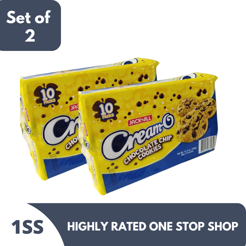 Cream-O Chocolate Chip Cookies (36g x 10) Set of 2 | Lazada PH