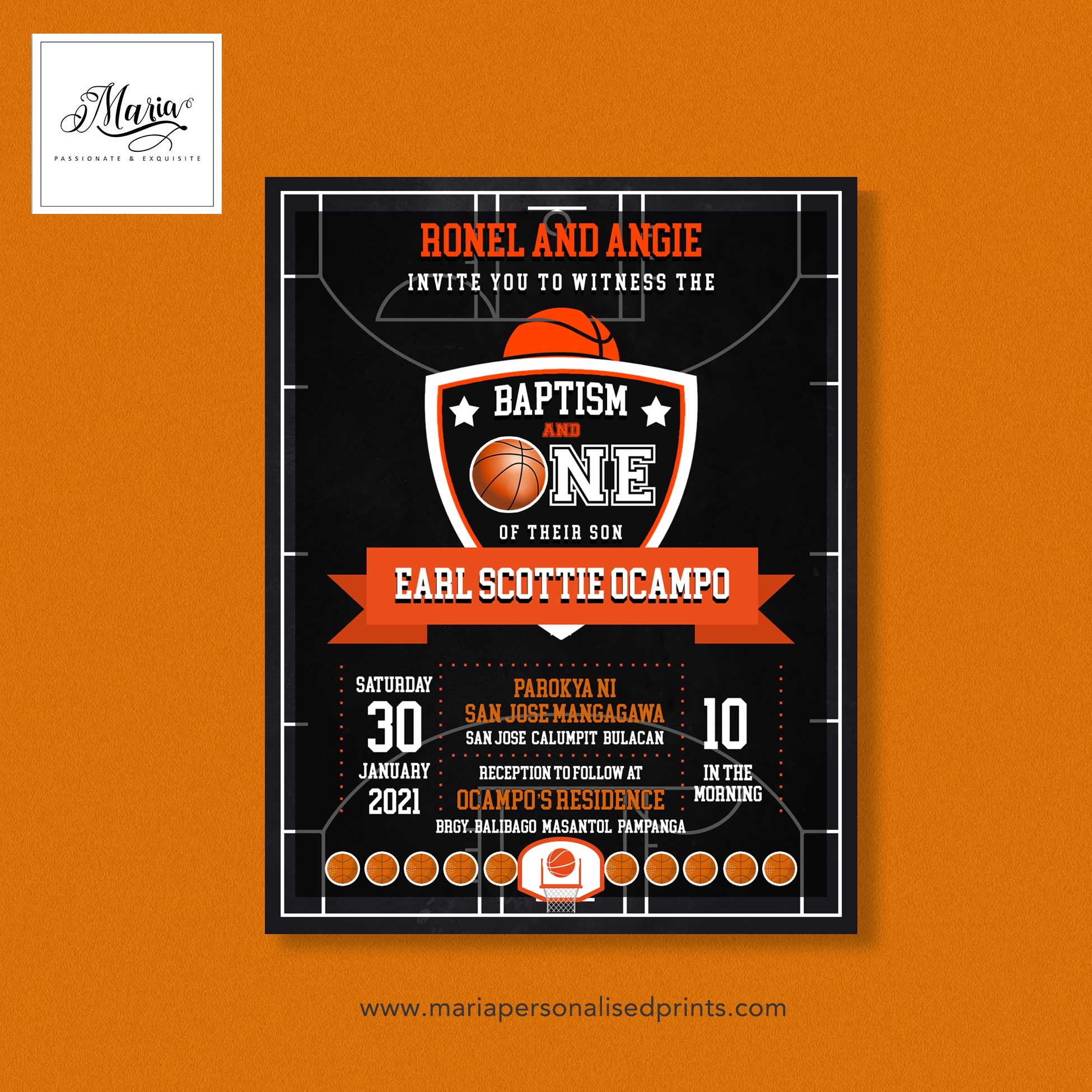 Basketball Birthday Invitation Card 14 pcs With Envelopes | Lazada PH