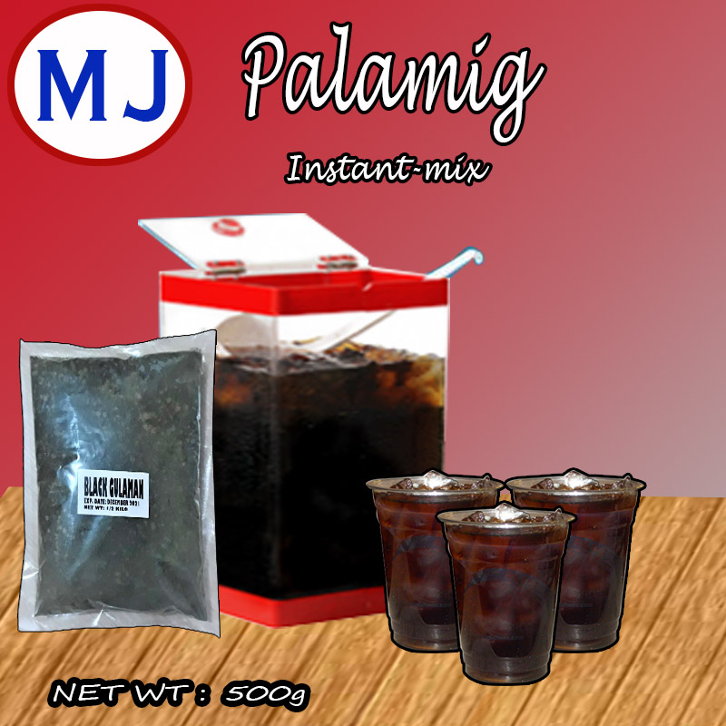 MJ Palamig Black Gulaman Flavor 500g | Lazada PH