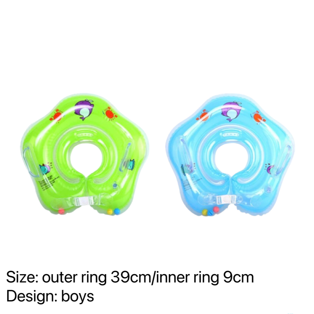 Swimming baby neck floater neck ring safety infant toddler babies float ...