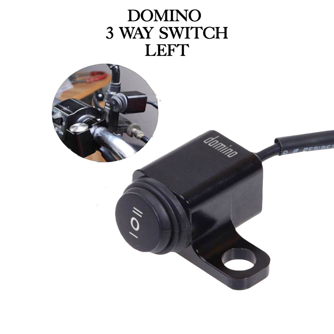 Motorcycle Parts Domino Mini Driving Light Switch 3 Way Left Right ...
