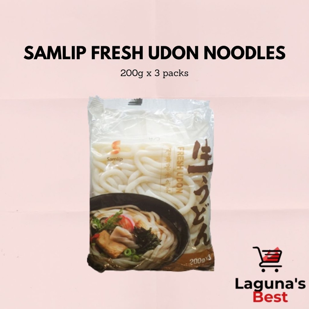 Samlip Fresh Udon 200g x 3 packs | Lazada PH