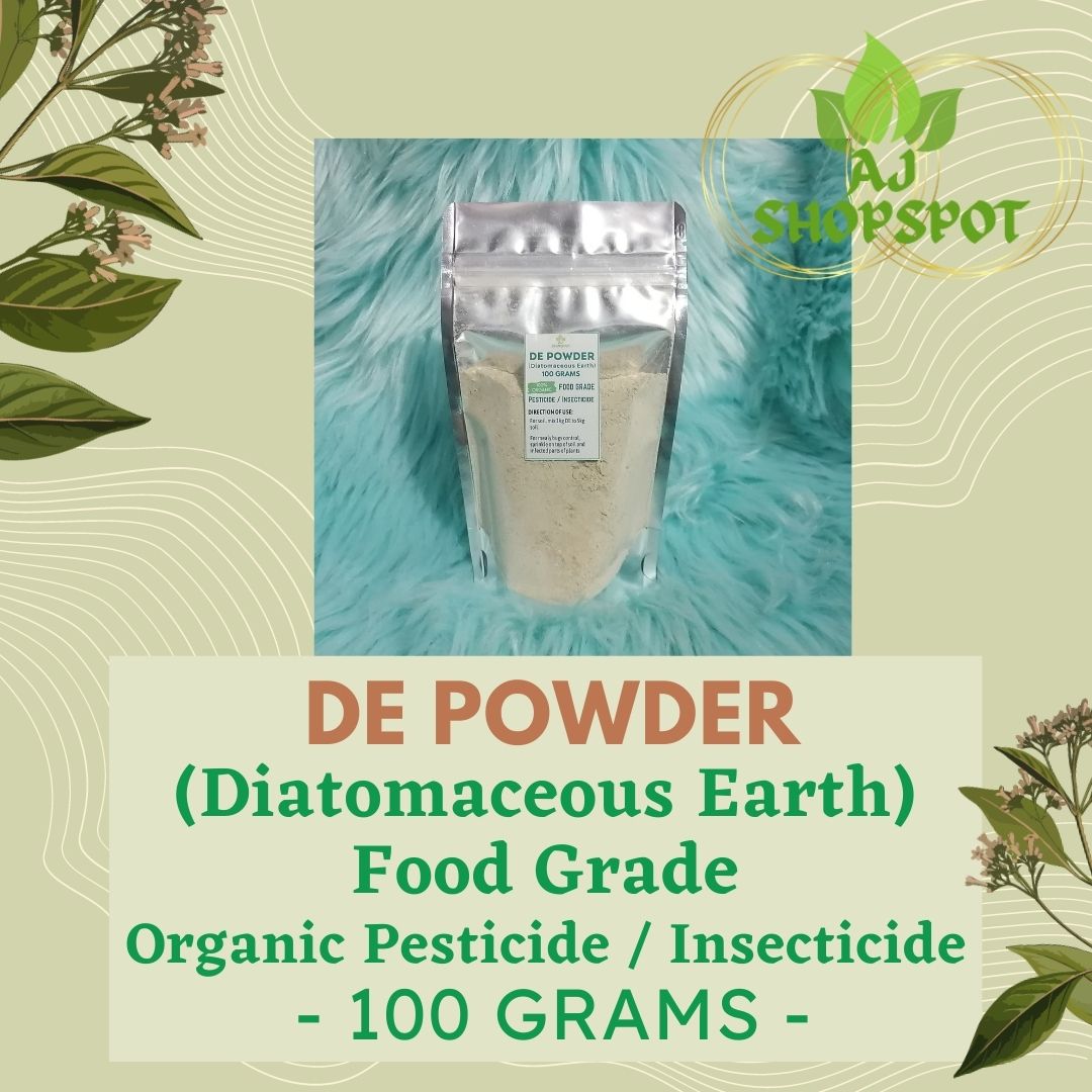 DE POWDER 100 GRAMS | DIATOMACEOUS EARTH | ORGANIC PESTICIDE ...
