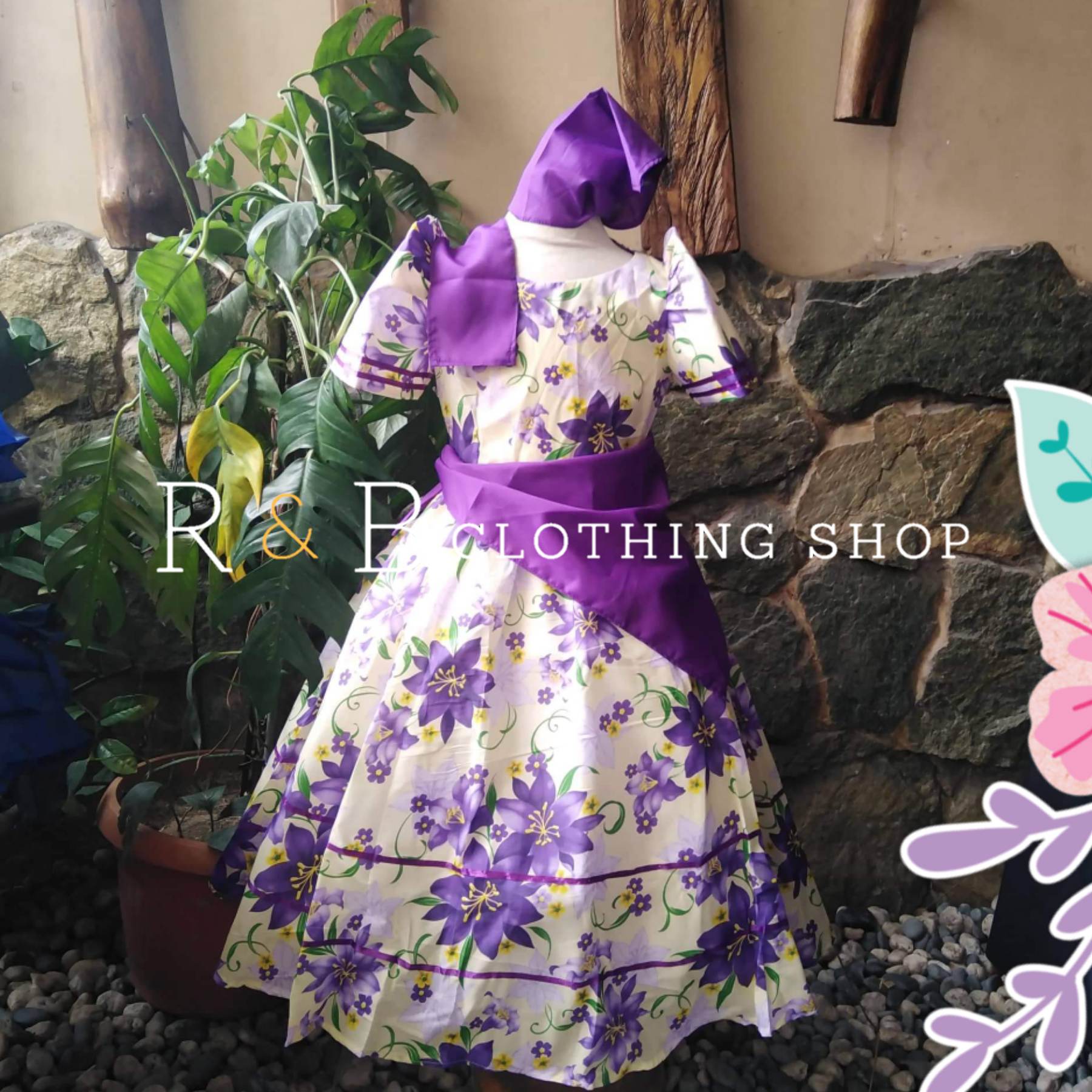 BUWAN Ng WIKA / Balloon style Filipiniana with peticot for kids | Lazada PH
