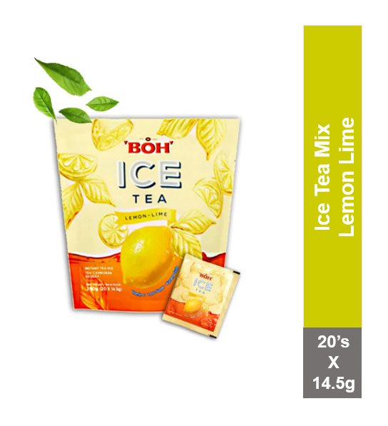 [Malaysia Import] BOH Ice Tea Lemon Lime (20's) | Lazada PH