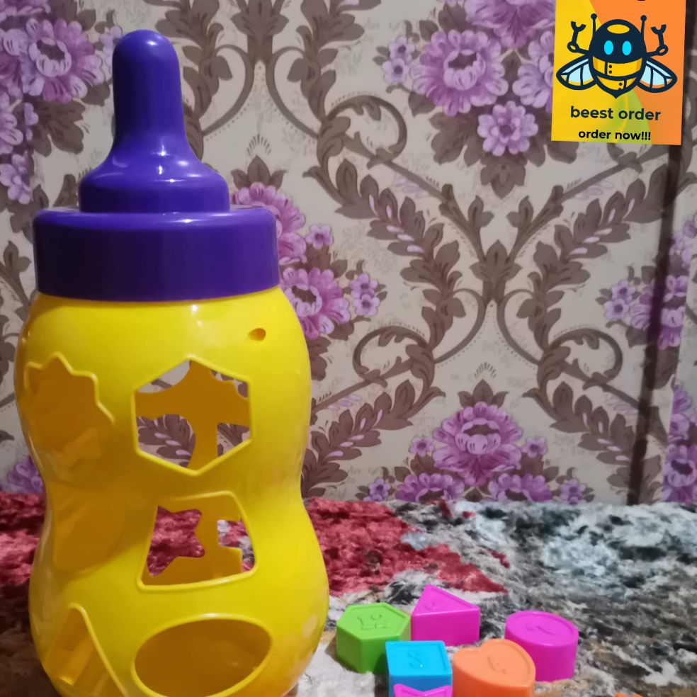 malaking chupon or big baby bottle with shape lock shape sorters ...