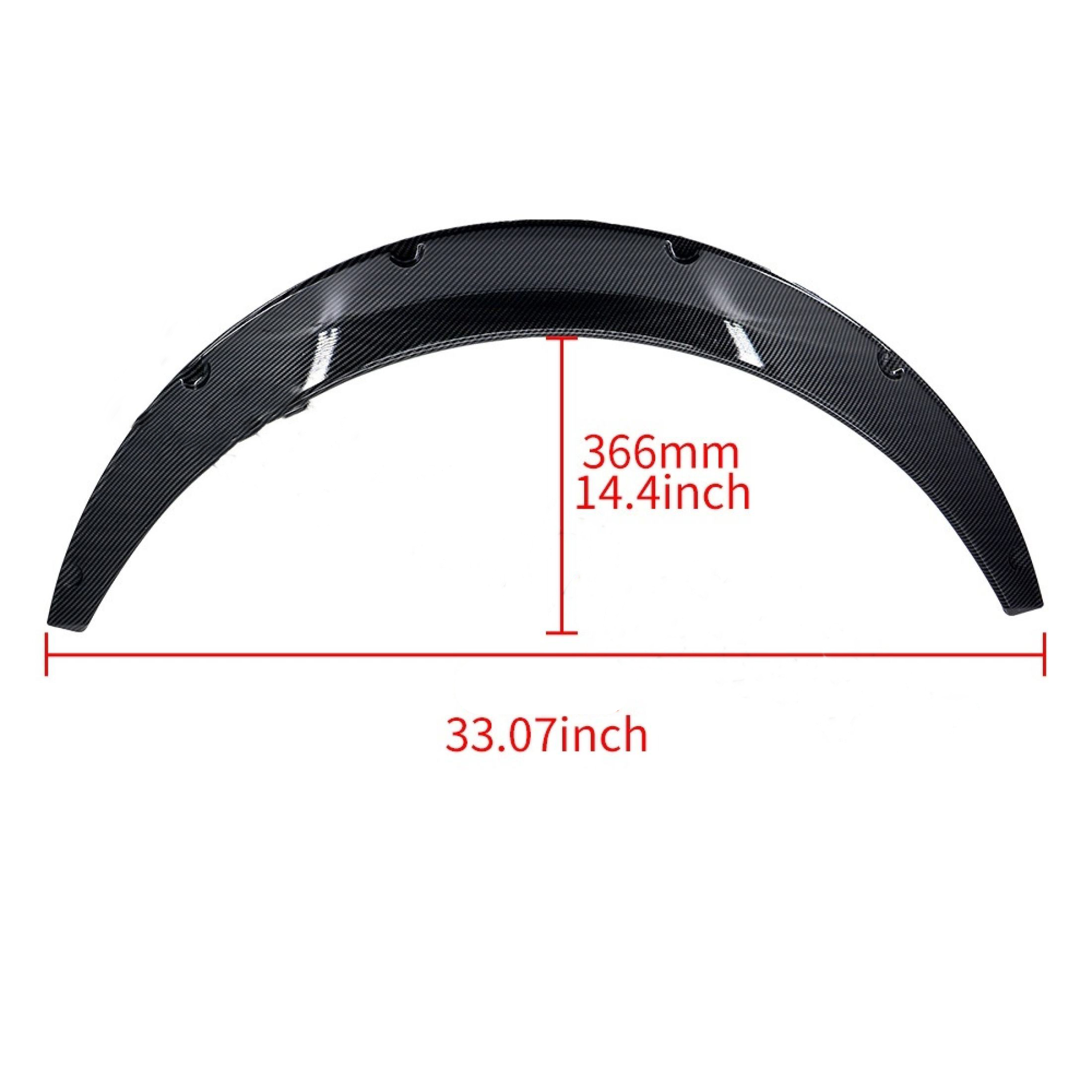4pcs/set of universal flexible car fender SUV off-road fender Fender ...
