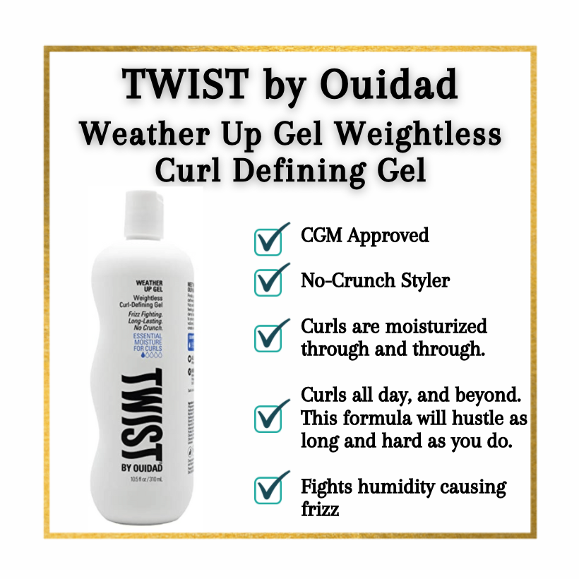 TWIST by Ouidad Weather Up Gel Weightless Curl Defining Gel 10.5oz ...