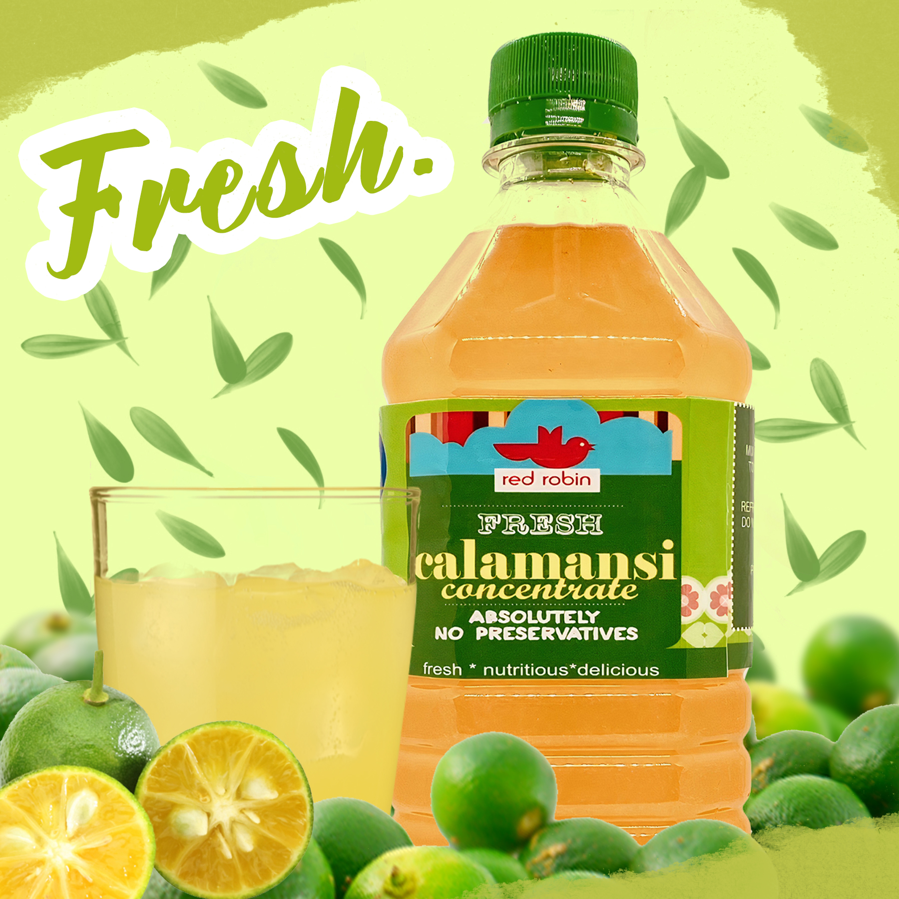 Red Robin Premium Calamansi Concentrate | Lazada PH