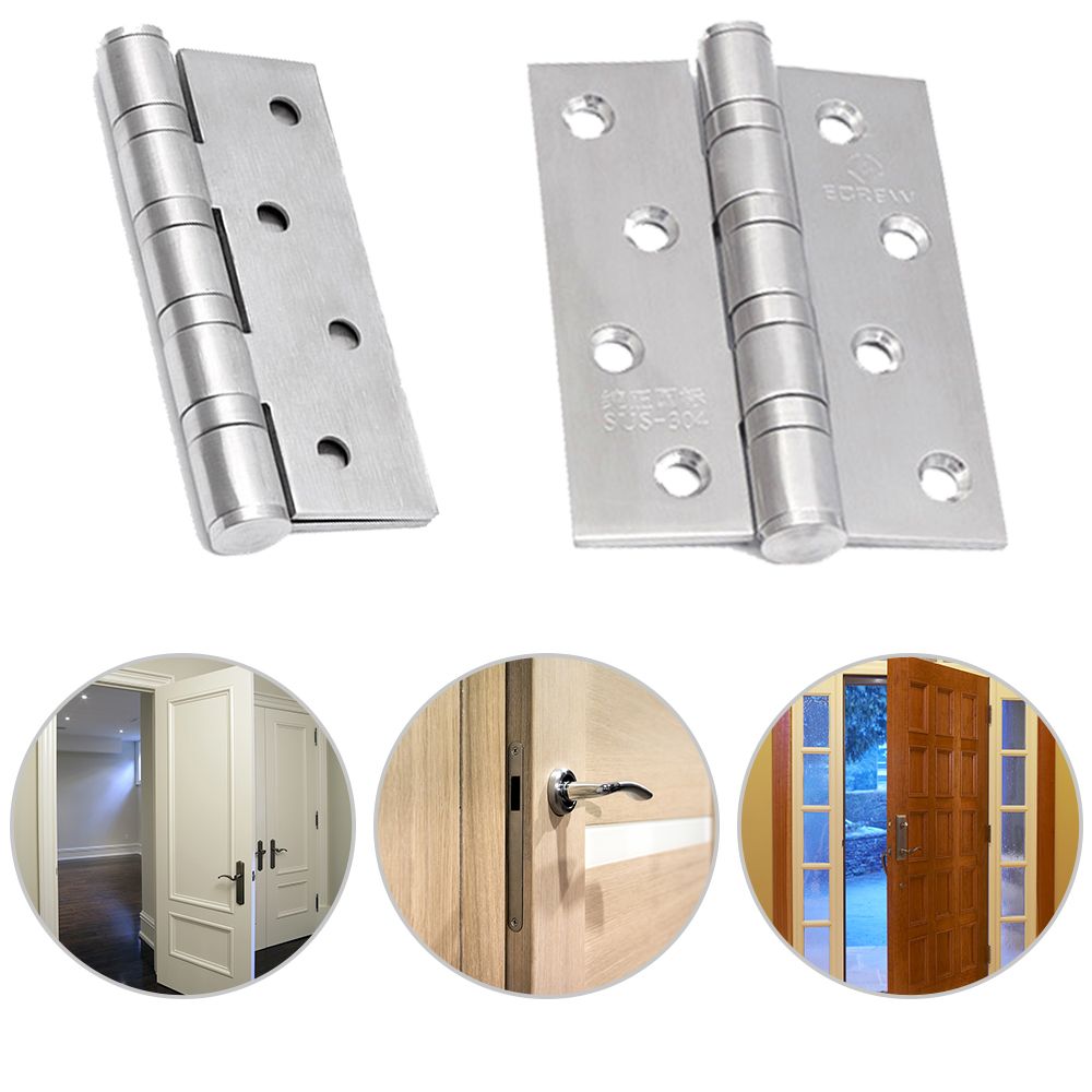 VHOIC 1 pair คุณภาพ ภายใน สแตนเลส Ensel Pintu บานพับแบบบานพับแบบพับ ...