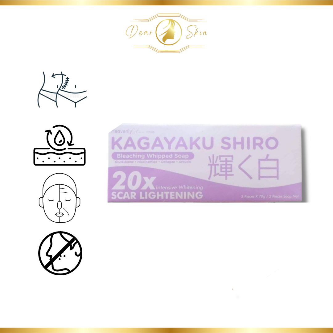 Kagayaku Shiro 20x Scar Lightening Bleaching Whipped Soap Japan ...