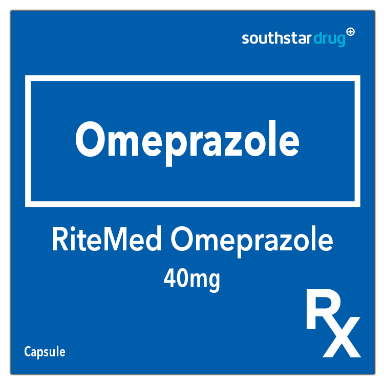 Rx: RiteMed Omeprazole 40mg Capsule | Lazada PH