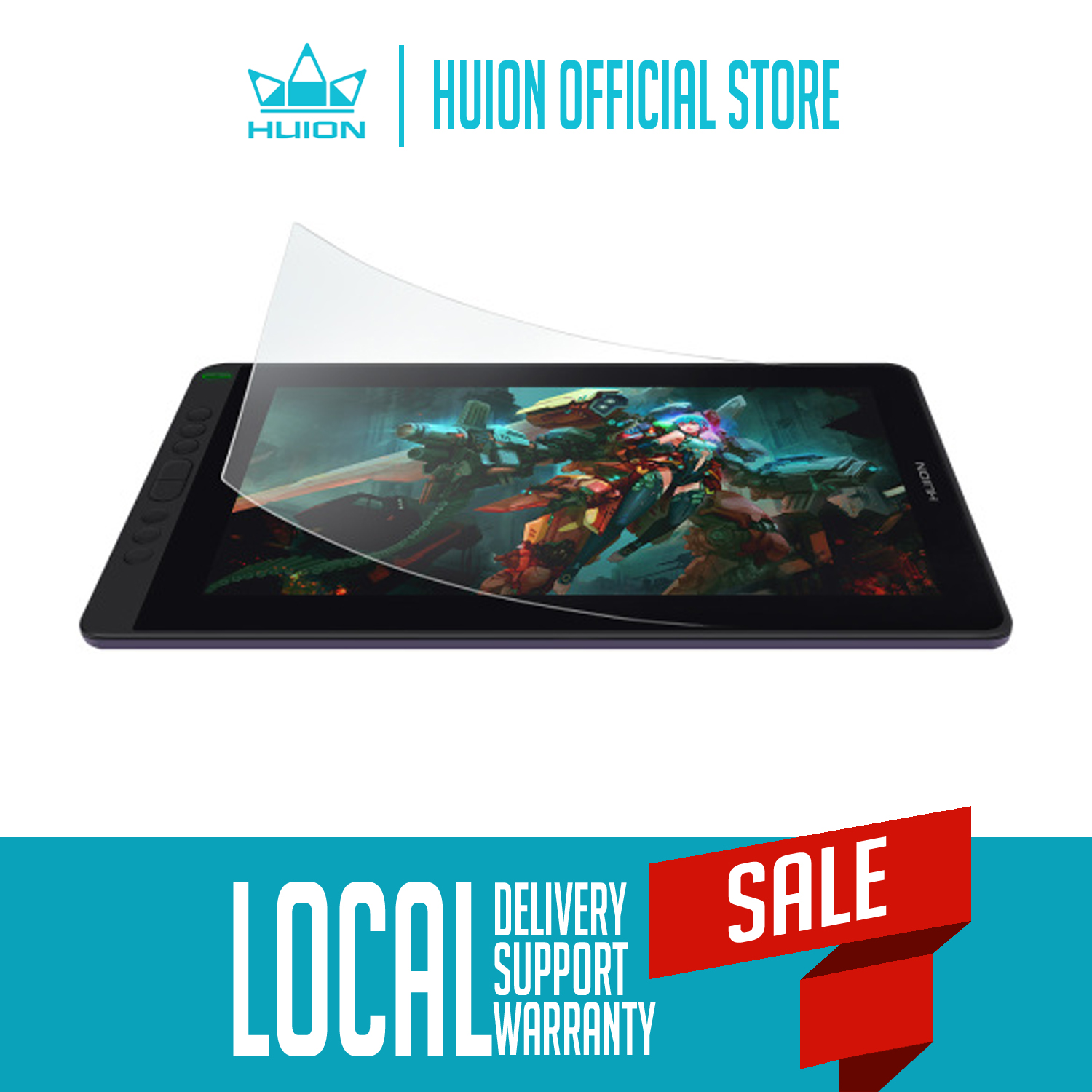 Huion 13" Display Screen Protector | Lazada PH