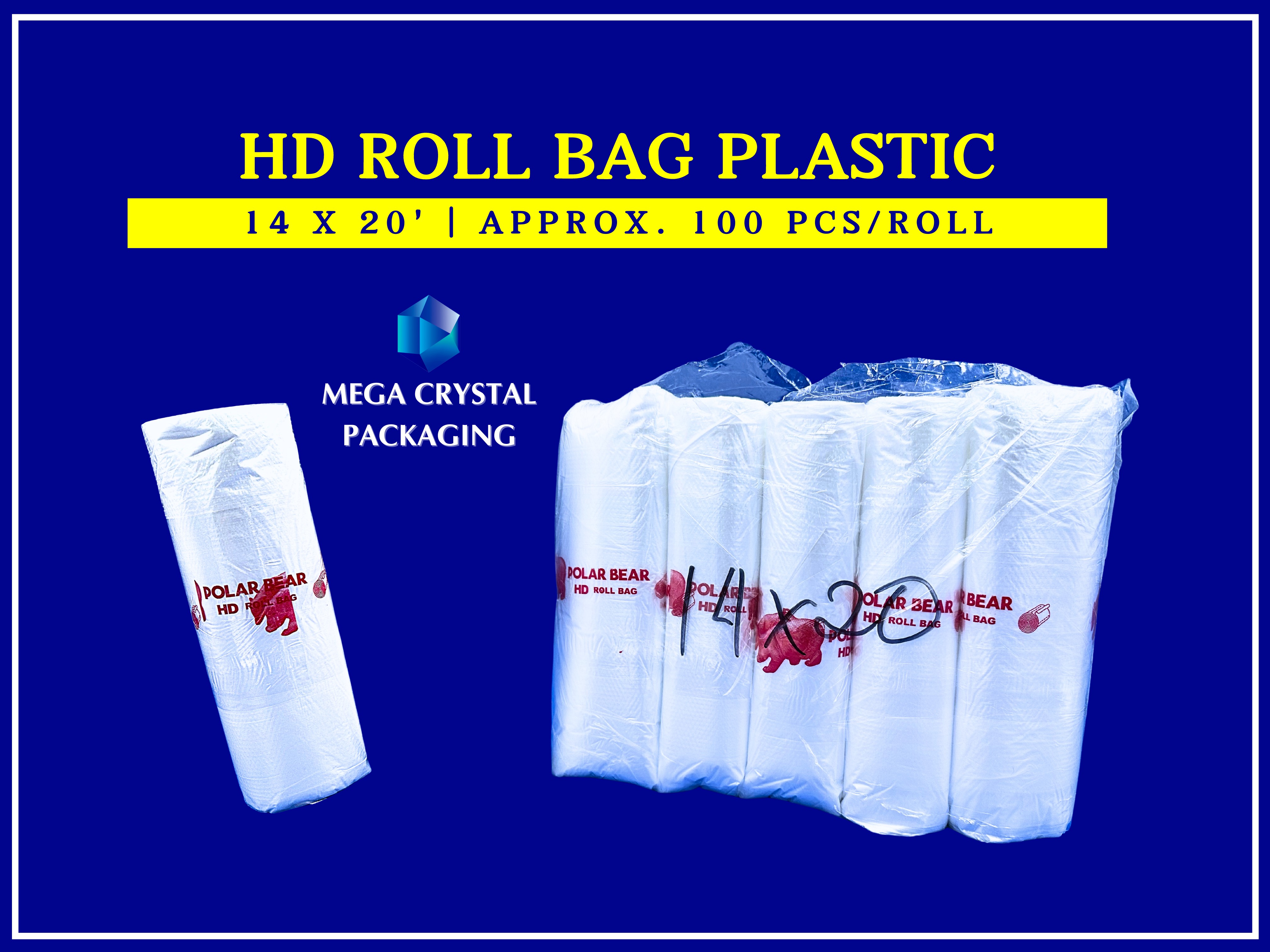 Plastic Bag HD Roll All-Purpose Packing "Plastic Labo" [ Laundry ...