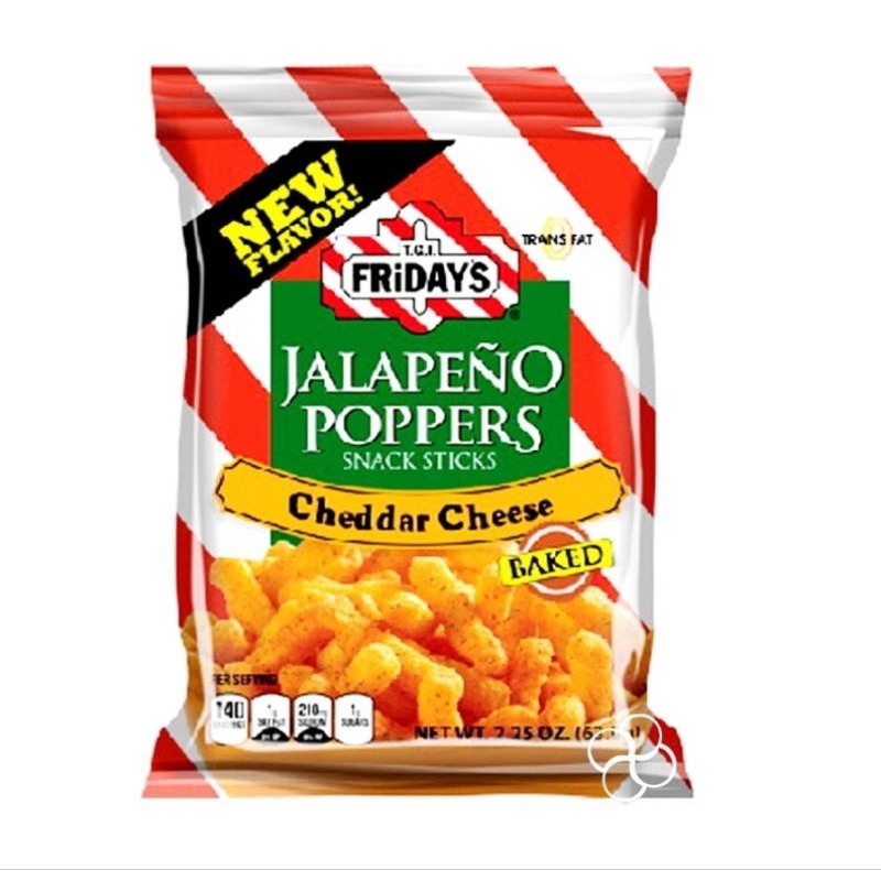 TGI Friday's Jalapeno Poppers Cheddar Cheese Sticks 63.8g | Lazada PH