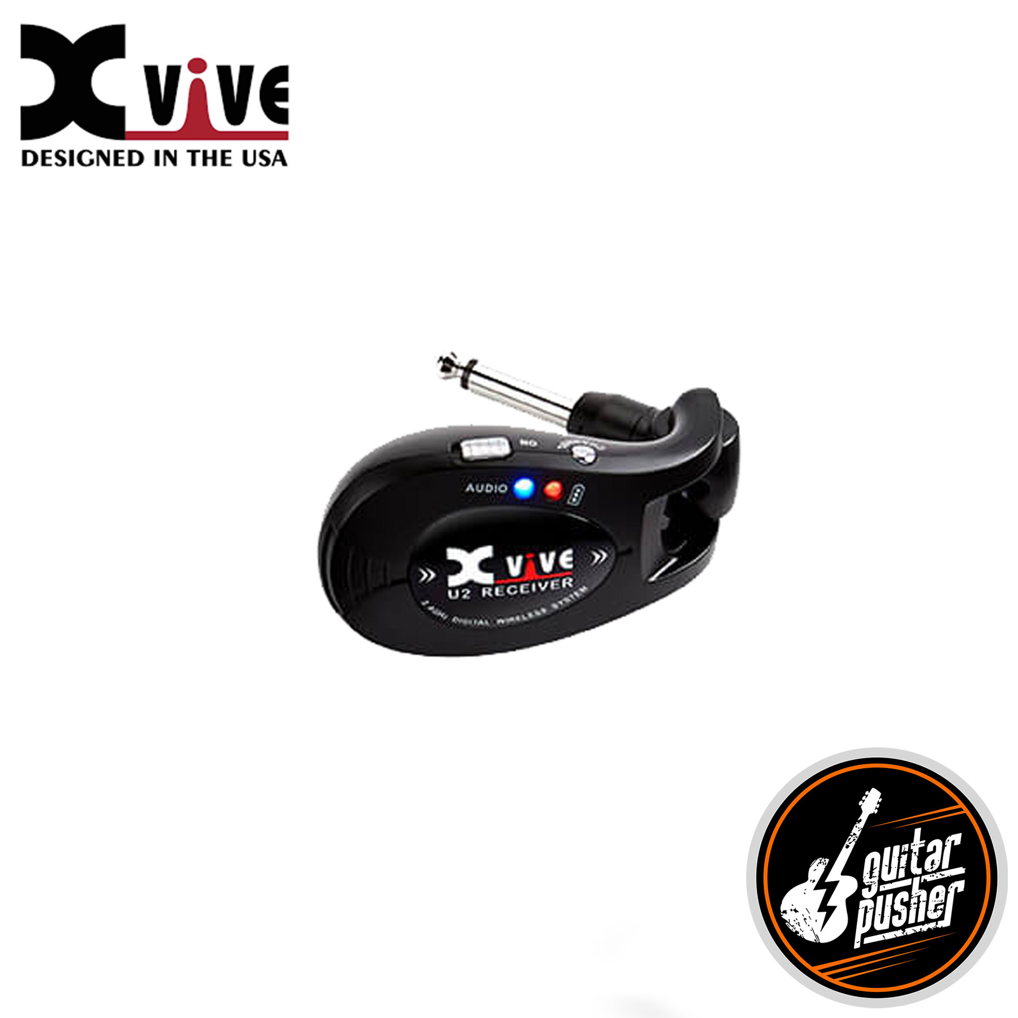 Xvive Audio U2 Digital Wireless Transmitter / Receiver (Black) | Lazada PH