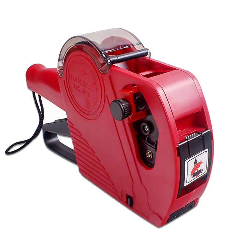 Labeling Machine Red Printer Plays Price Tag Machine Fully Automatic ...