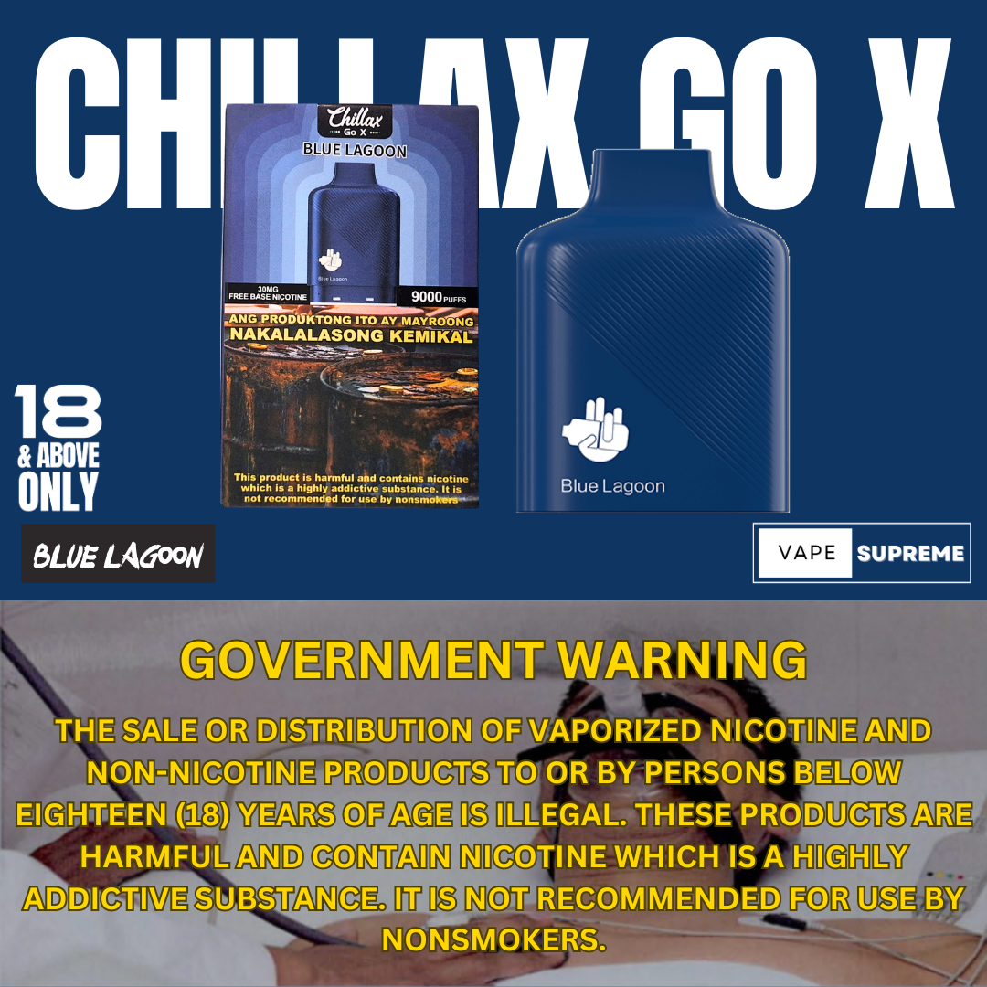 CHILLAX GO X 9000 PUFFS POD ONLY | Lazada PH